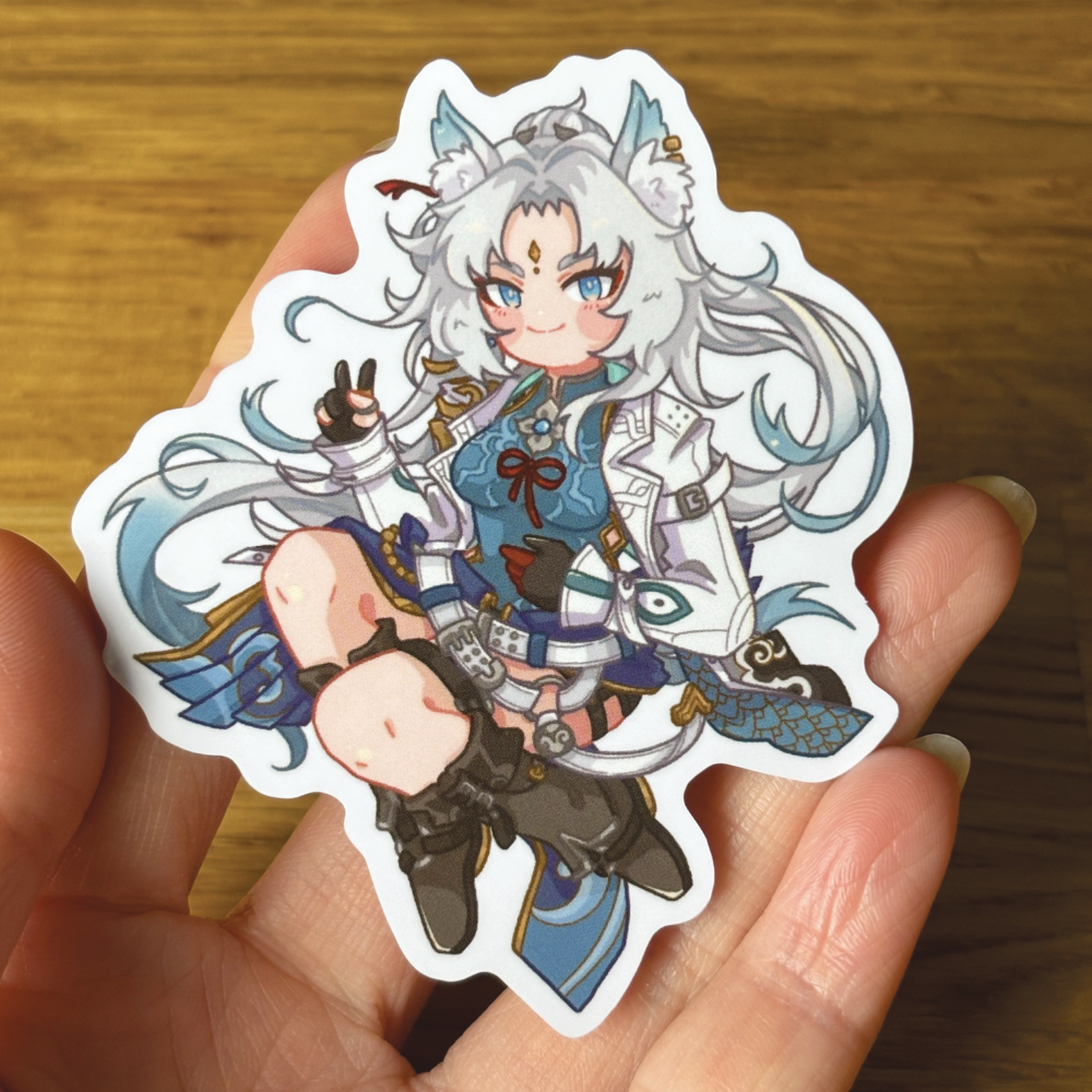 Feixiao - Honkai: Star Rail | Glossy Vinyl Sticker – Casualrabbit