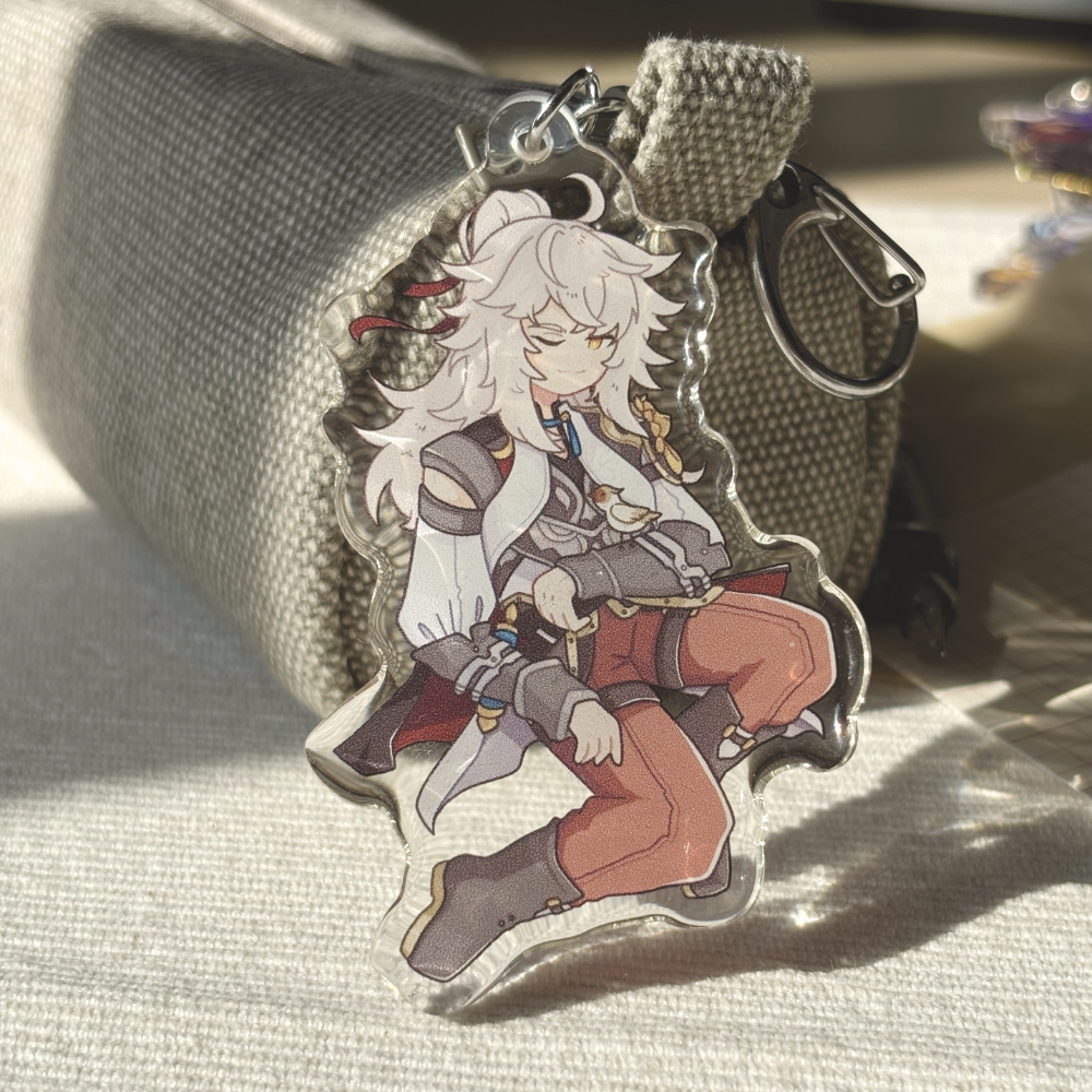Jing Yuan - Honkai: Star Rail | Double-Sided Acrylic Keychain ...