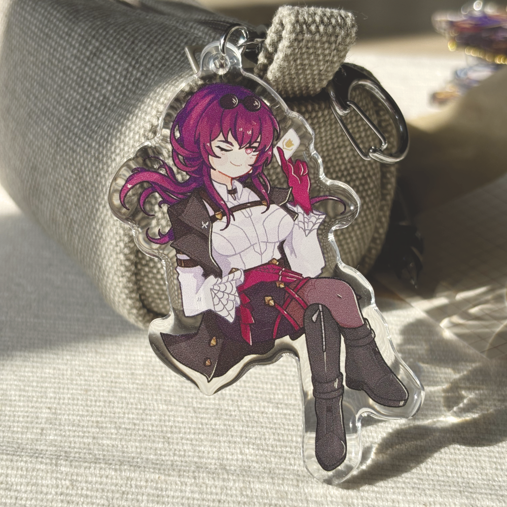 Kafka - Honkai: Star Rail | Double-Sided Acrylic Keychain – Casualrabbit